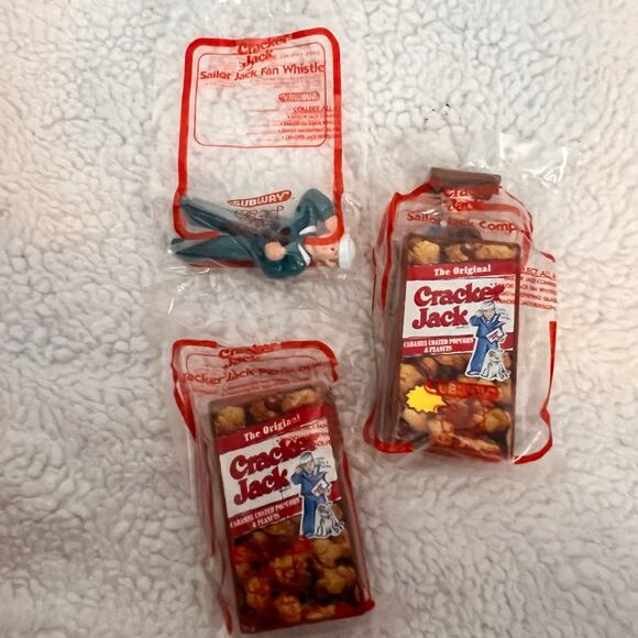 Subway | Toys | Cracker Jack Subway Sealed Toys 3 Pc Fan Whistle ...